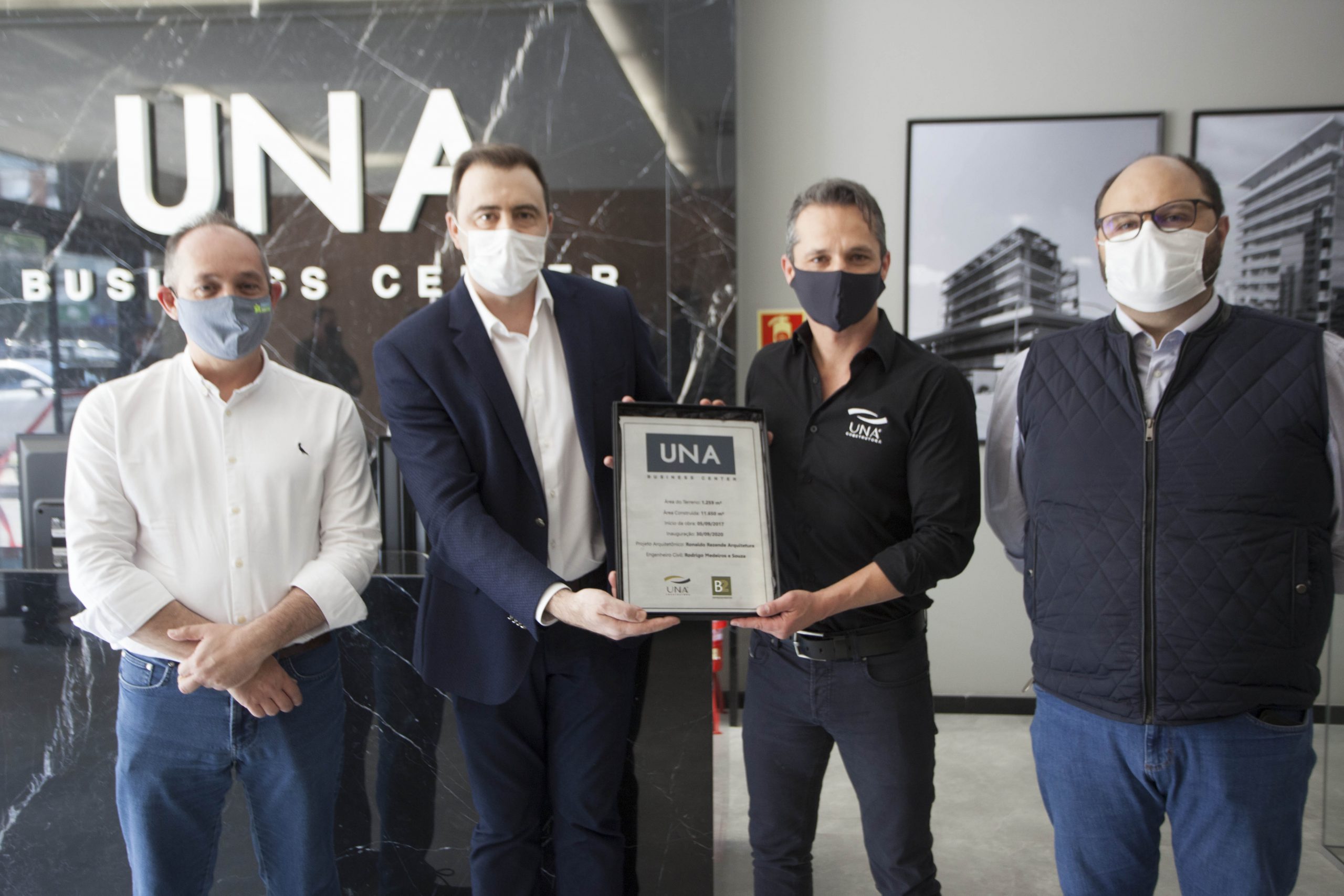 No coração de PF a UNA entrega o Una Business Center - UNA Construtora